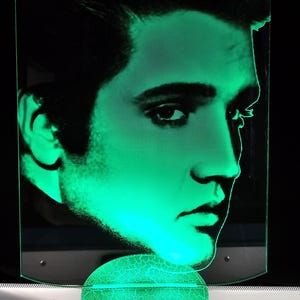 Elvis Presley 3d LED Lamp - Etsy