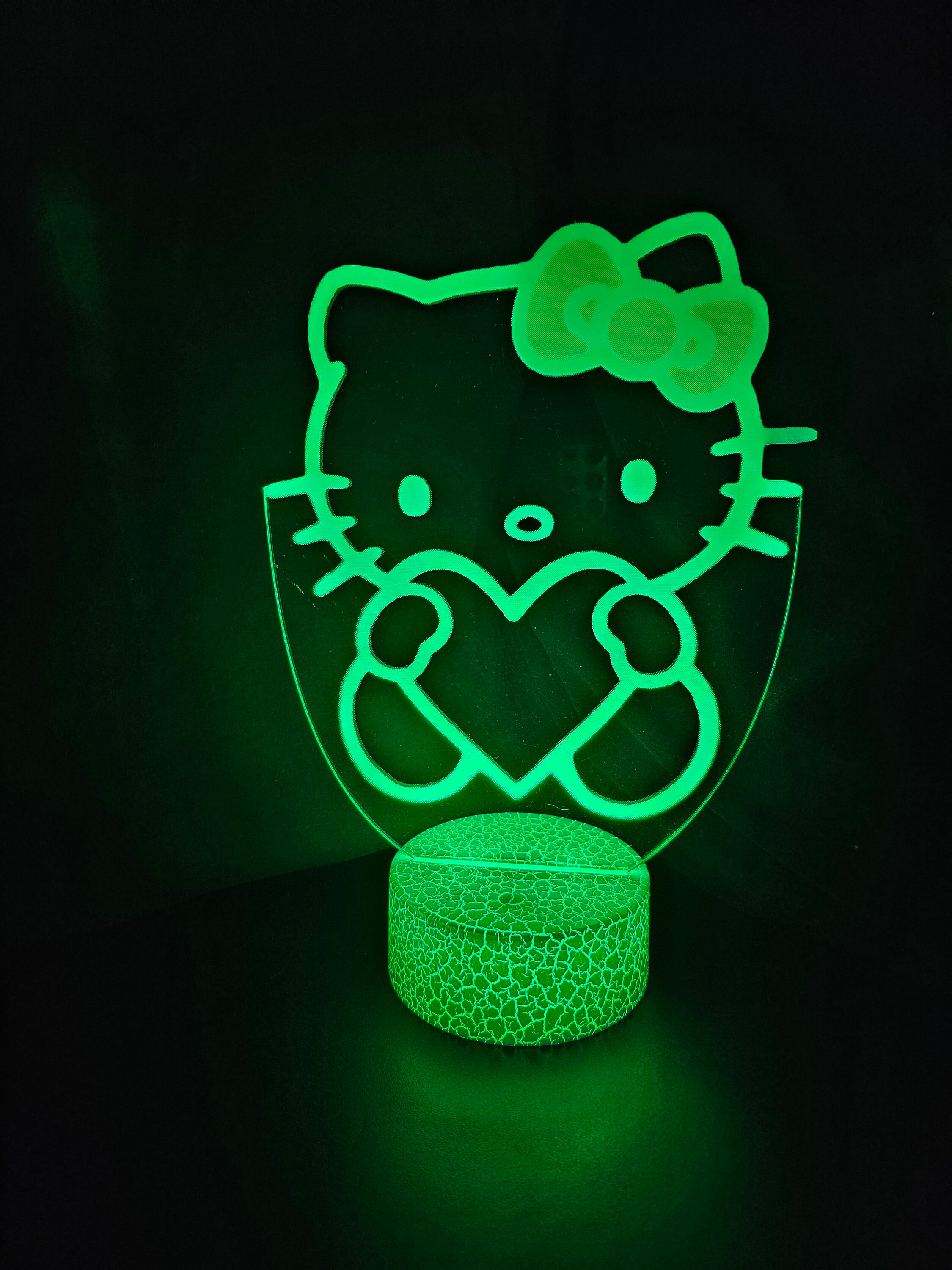Hello Kitty LED Lamp - Etsy