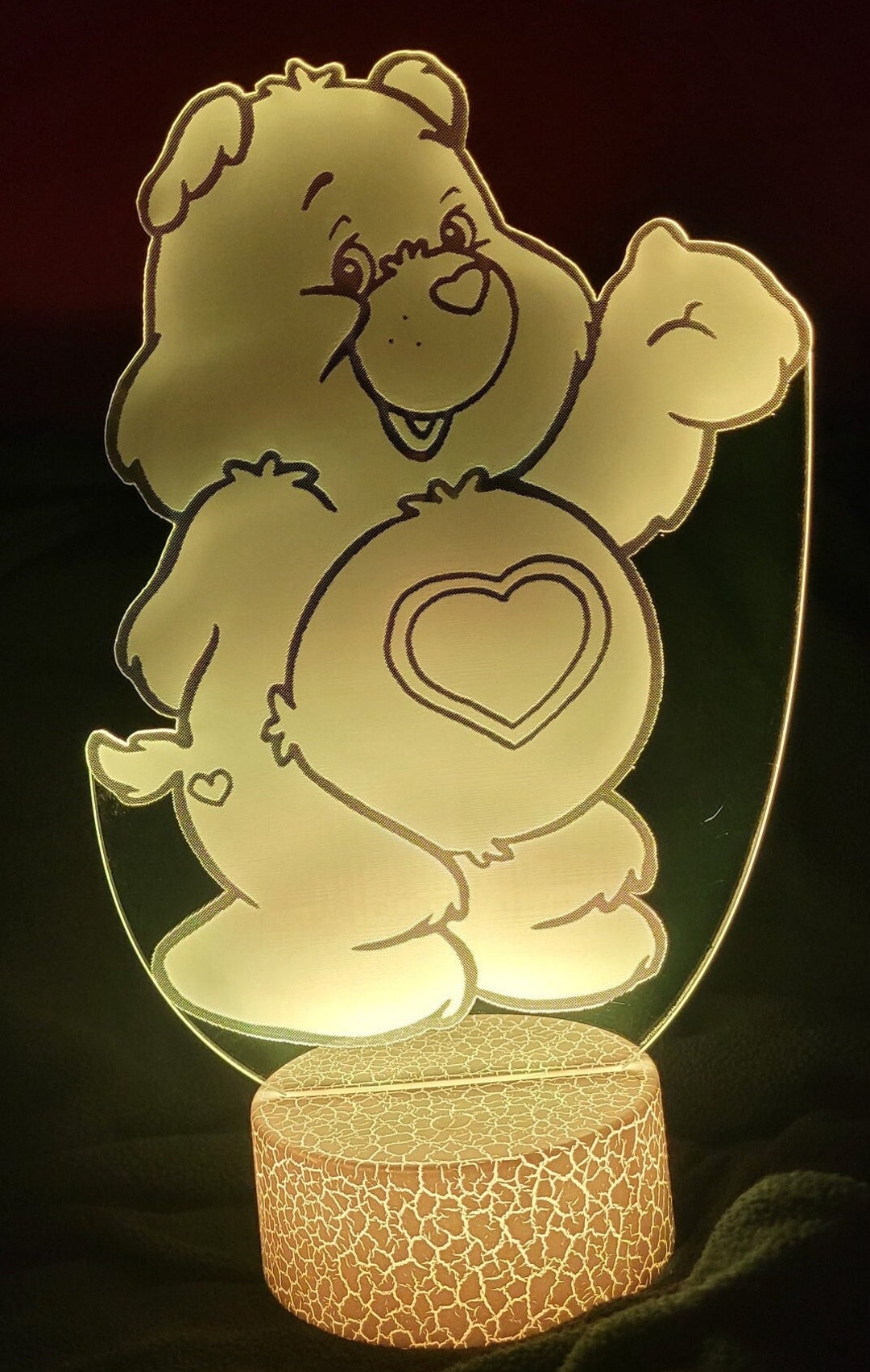 Care Bear LED Lamp - Etsy