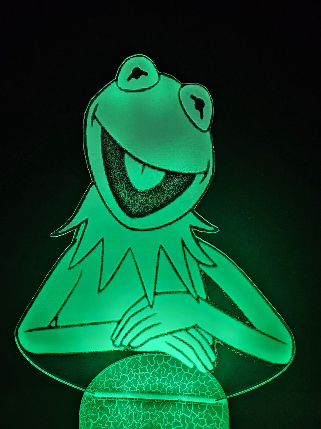 Kermit the Frog Lamp - Etsy