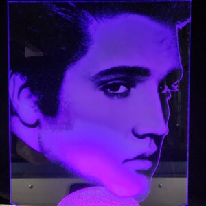 Elvis Presley 3d LED Lamp - Etsy