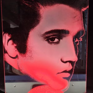 Elvis Presley 3d LED Lamp - Etsy
