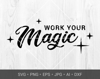 Work Your Magic - Etsy