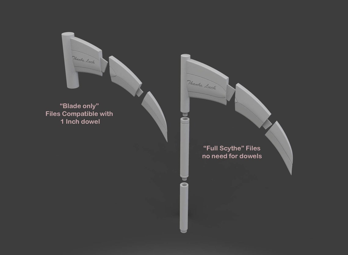 Axl Dual Sickle Prop for Cosplay From Guilty Gear Strive 3D - Etsy