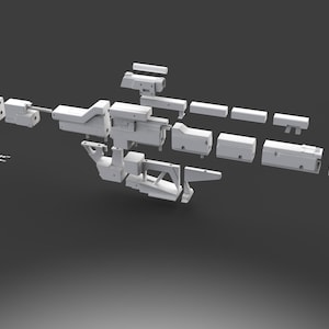 Railgun From Metal Gear Solid 3D STL DIGITAL File ONLY - Etsy Australia