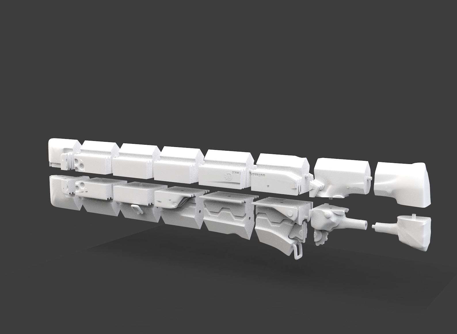 Sol Badguy Outrage Mk 2 Sword Cosplay Prop From Guilty Gear Strive *3D ...