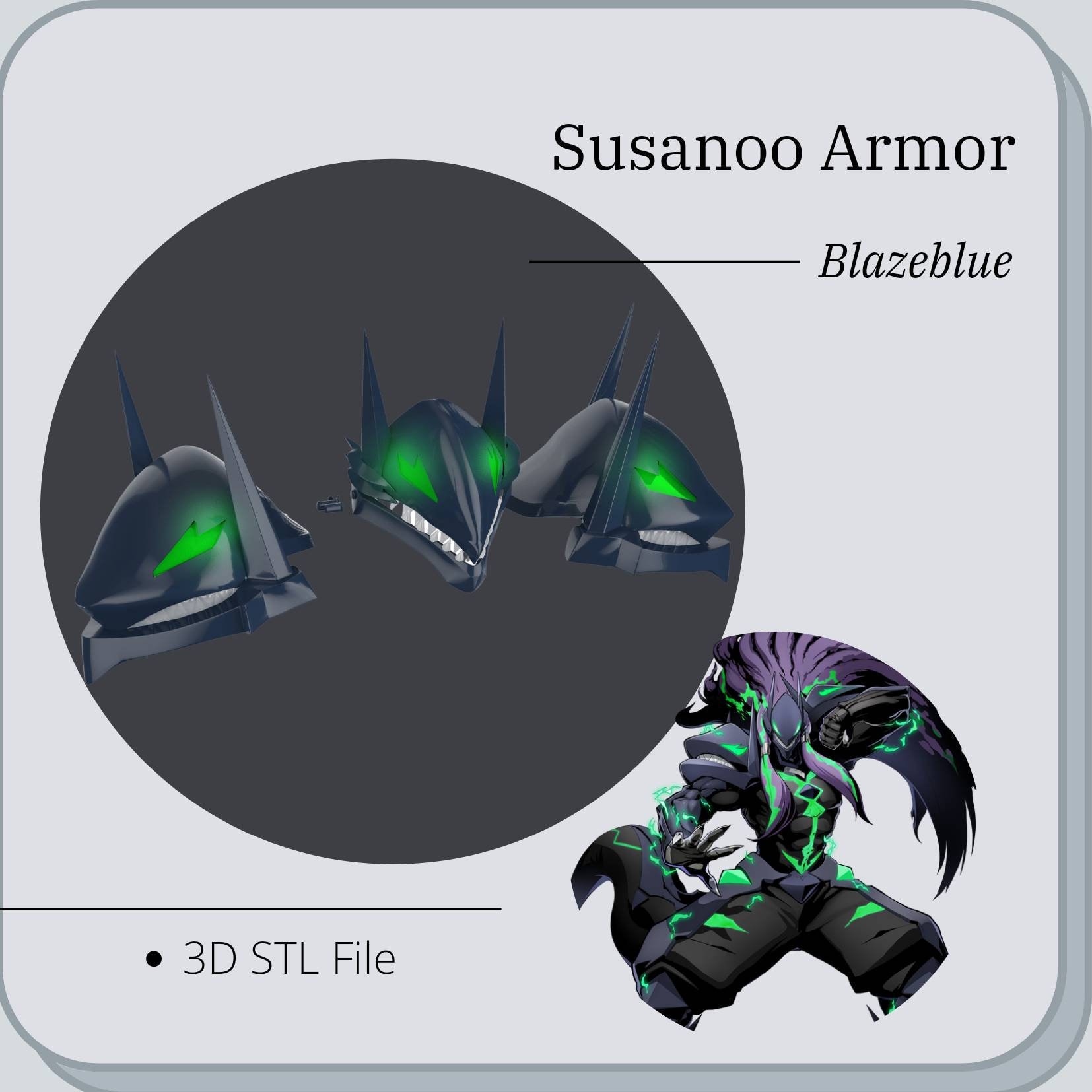 Sasuke Uchiha Susanoo Armor