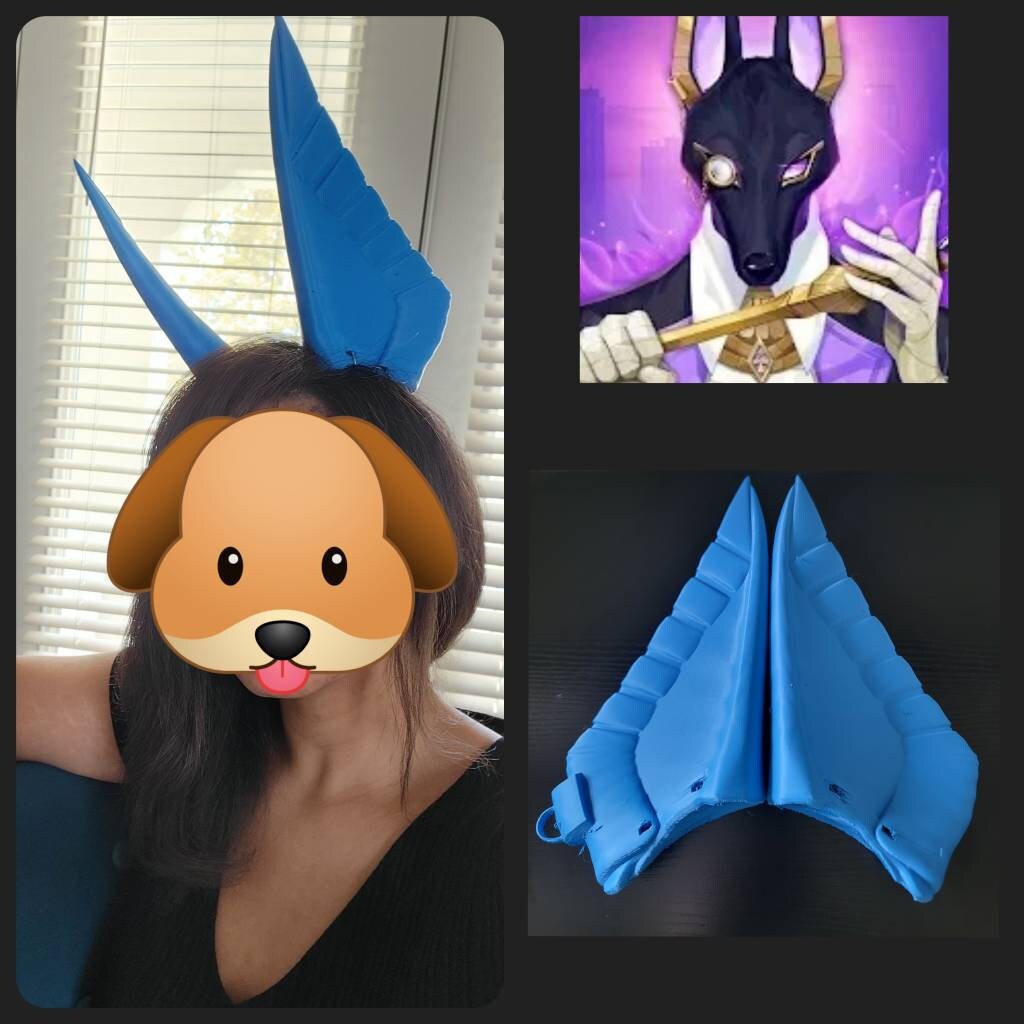 Dislyte Anubis Drew Cosplay Ears 3D STL DIGITAL File ONLY - Etsy Australia