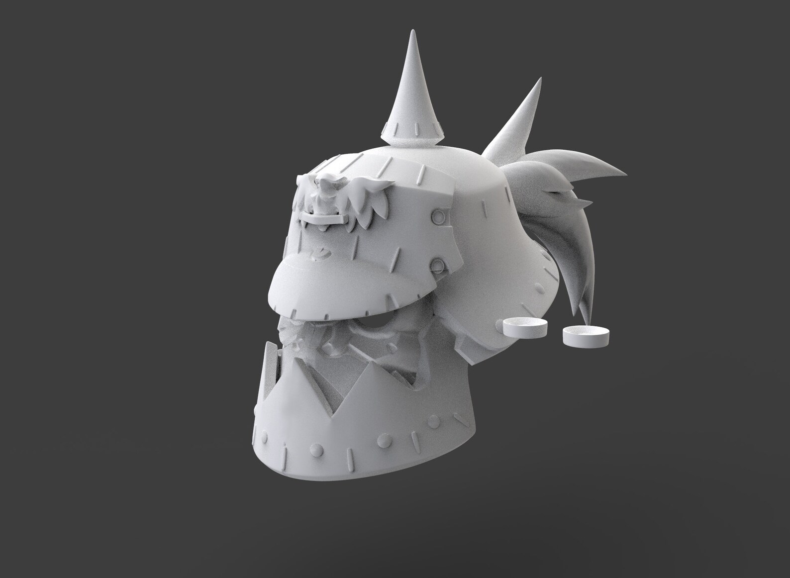 Potemkin Helmet From Guilty Gear Strive 3D STL Files Only - Etsy