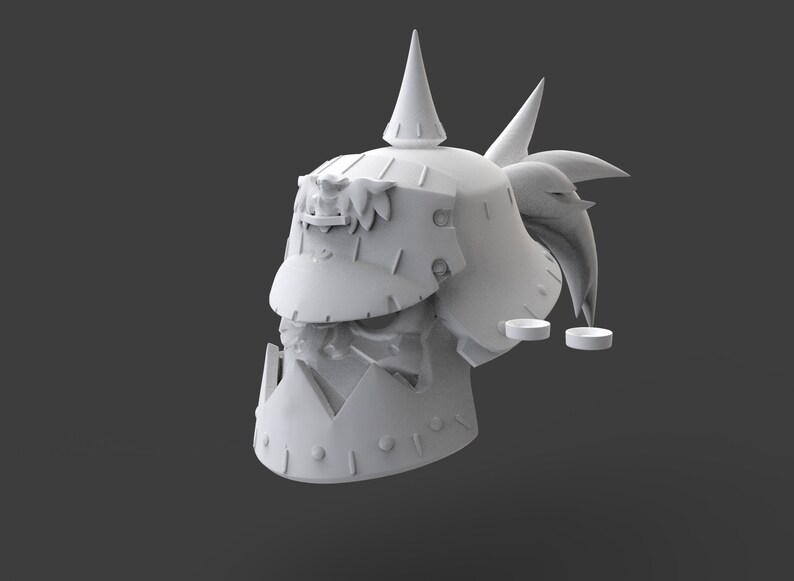 Potemkin Helmet From Guilty Gear Strive 3D STL Files Only - Etsy