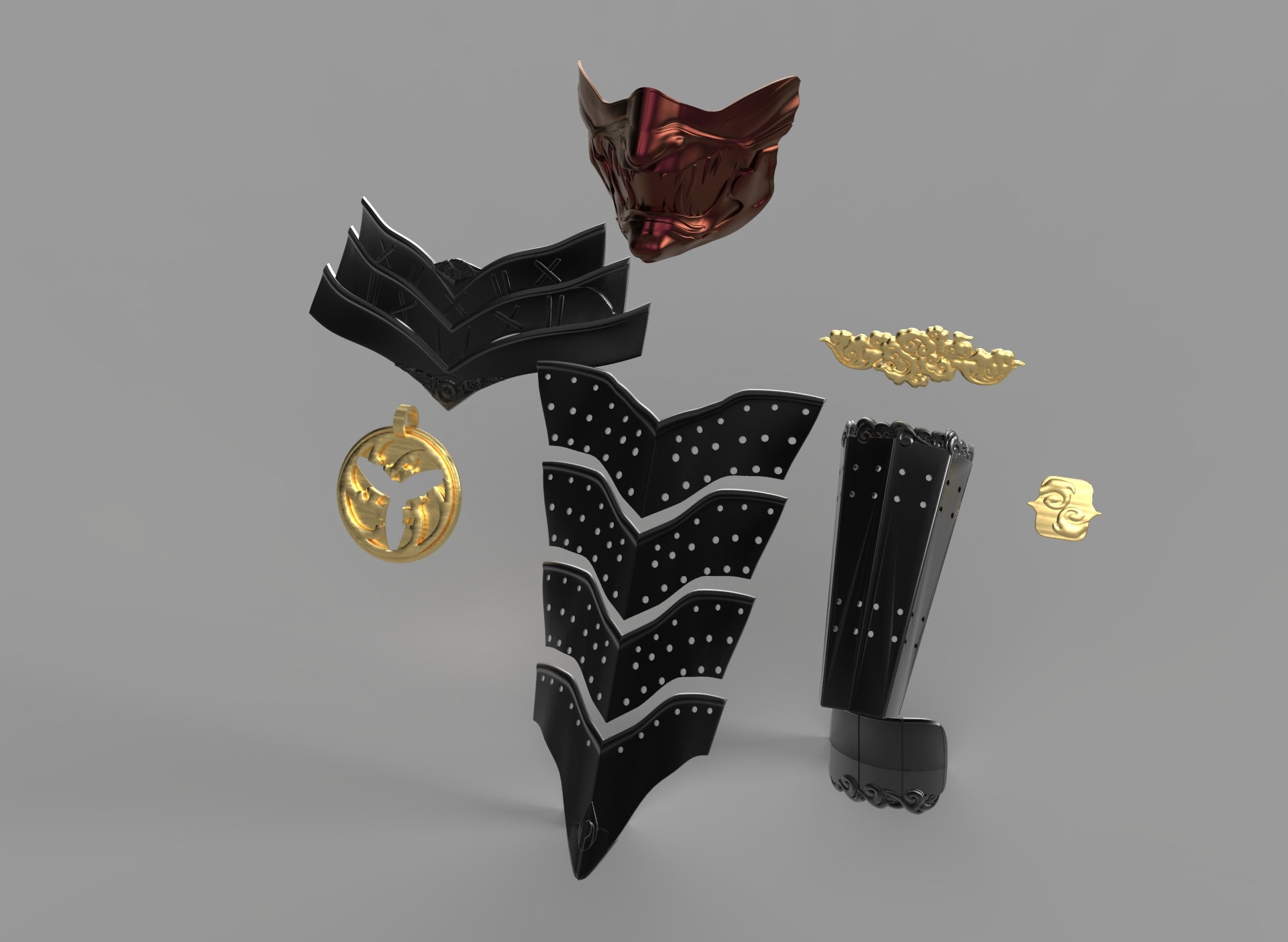 Reina Tekken 8 Costume Armor Set 3D STL DIGITAL File ONLY - Etsy