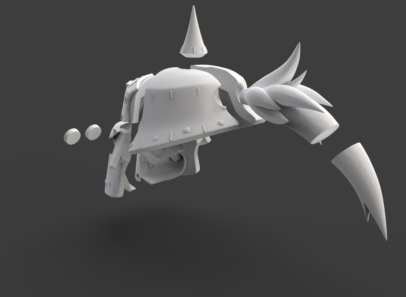 Potemkin Helmet From Guilty Gear Strive 3D STL Files Only - Etsy