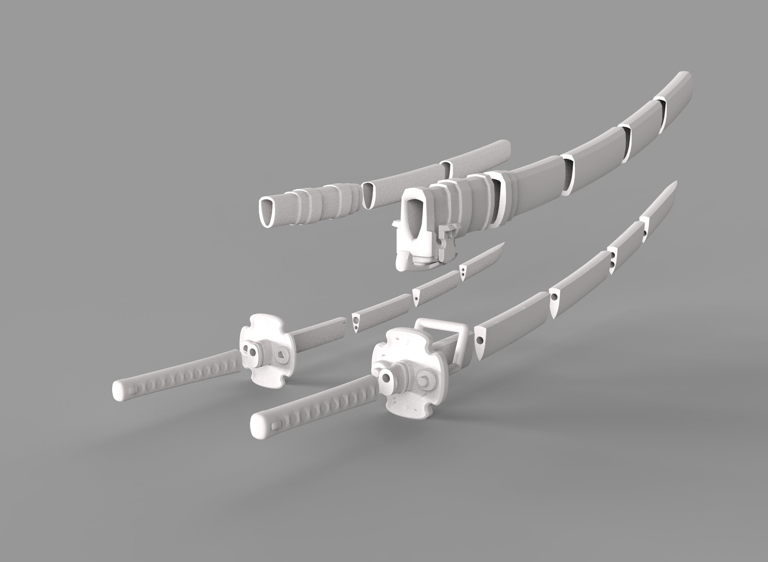 Nagoriyuki Guilty Gear Sword Set 3D STL DIGITAL File ONLY - Etsy Canada