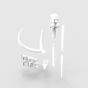 Loki Triki Weapon and Accessories From Dislyte Accessories Set - Etsy