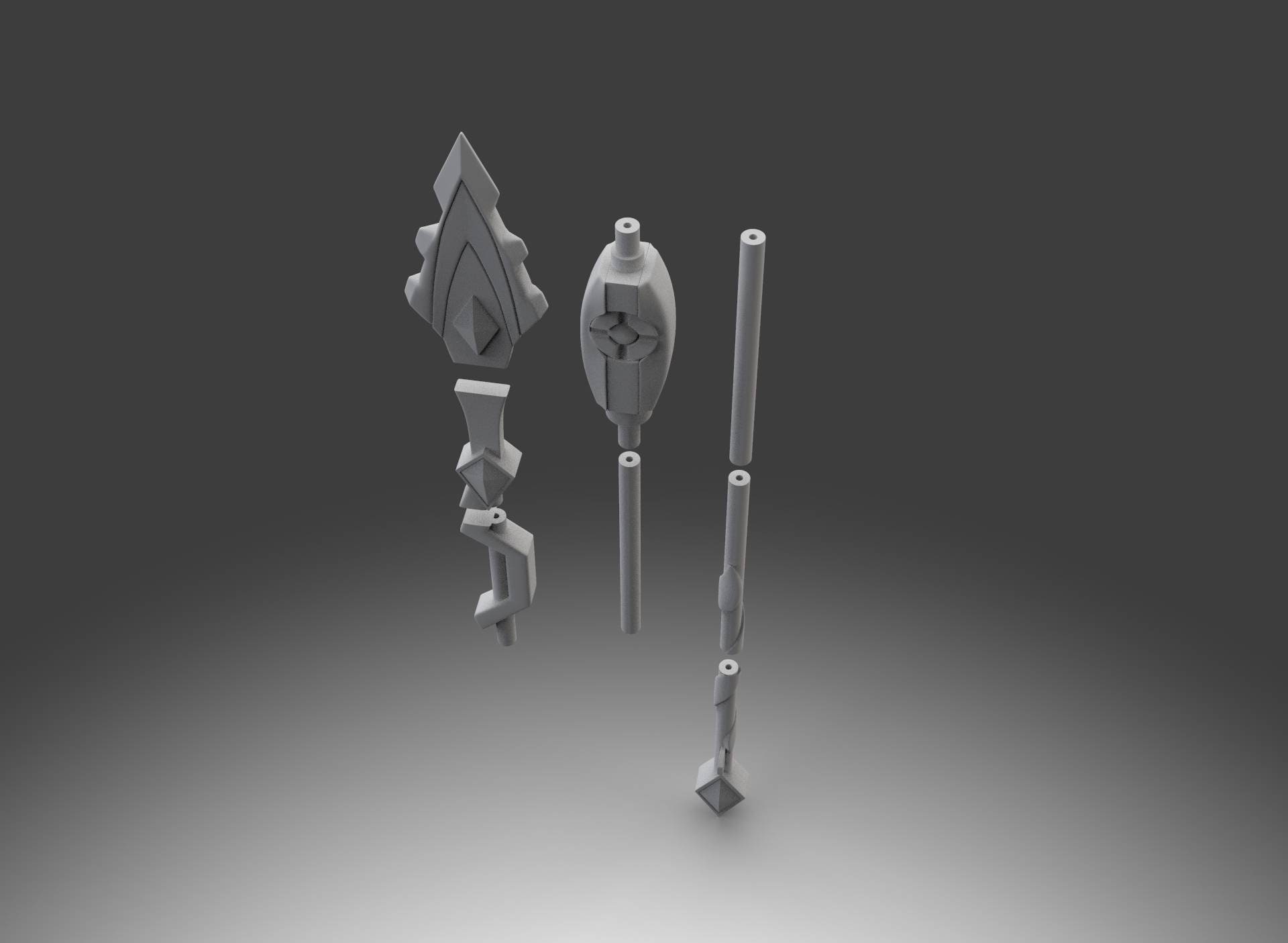 Black Panther Spear Marvel Prop Cosplay 3D STL DIGITAL File - Etsy