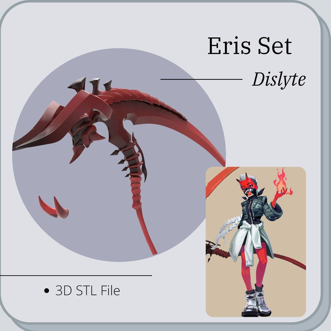 Bonnie Eris Weapon and Accessories From Dislyte Accessories - Etsy