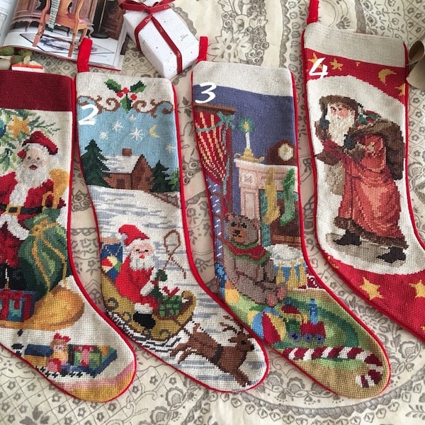 Needlepoint Stocking Kit - Etsy