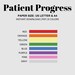 Nurse Patient Progress Sheet | Printable | PDF | Letter & A4 - Etsy