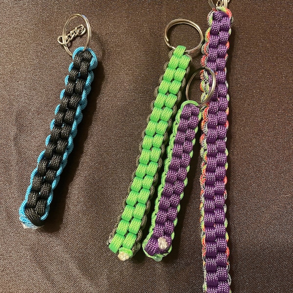 Paracord Keychains - Etsy