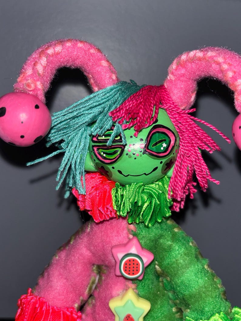 Sour Watermelon Alien Jester With Watermelon Rat Pet ...