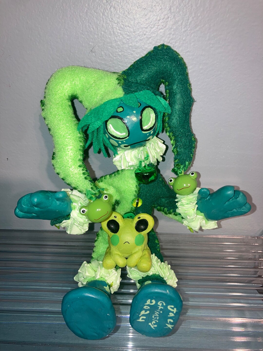 Frog Jester B With Frog Pet - Etsy