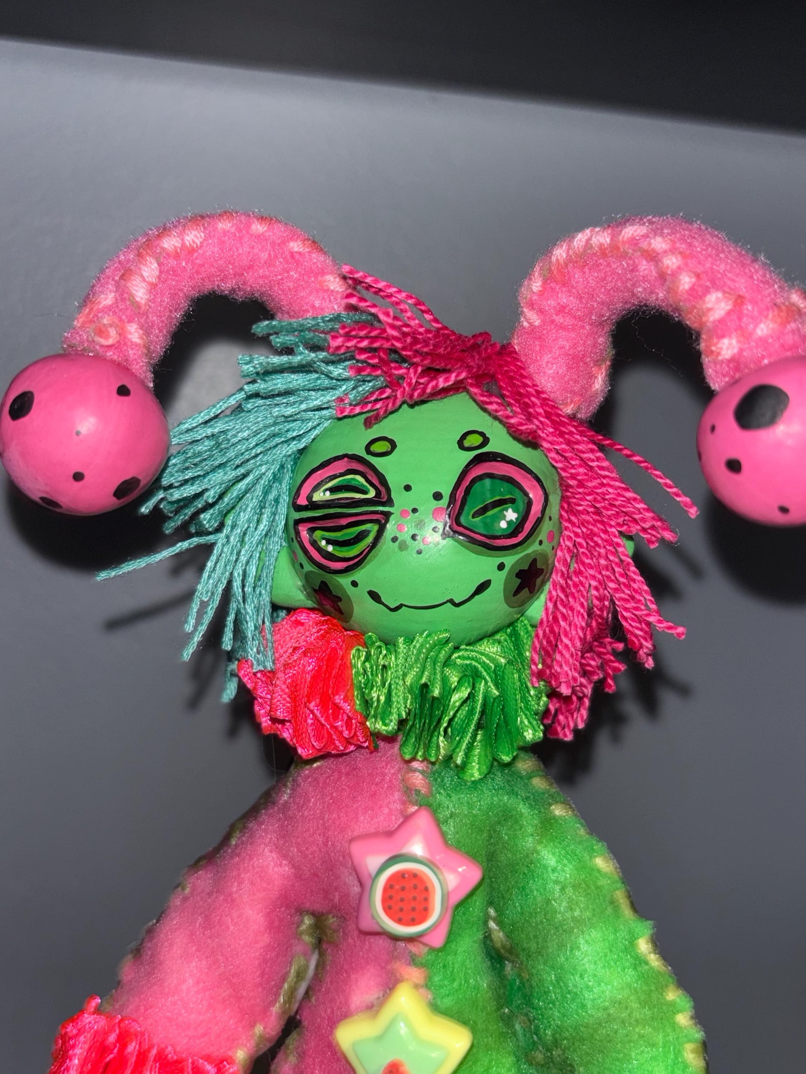 Sour Watermelon Alien Jester With Watermelon Rat Pet ...
