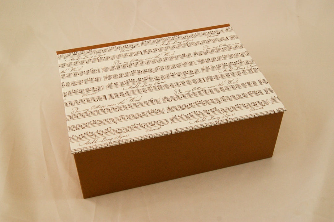 Personalized Storage Box With Hinged Lid in Many Sizes Gift - Etsy
