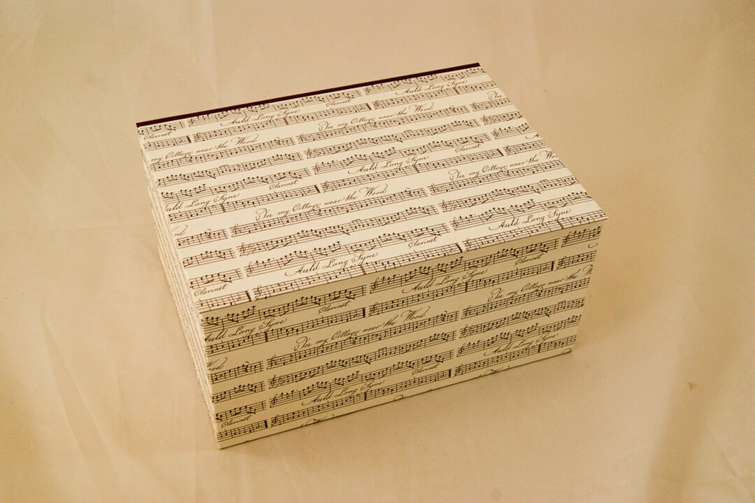 Personalized Storage Box With Hinged Lid in Many Sizes Brown - Etsy