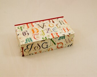 Abc Storage Box | Etsy