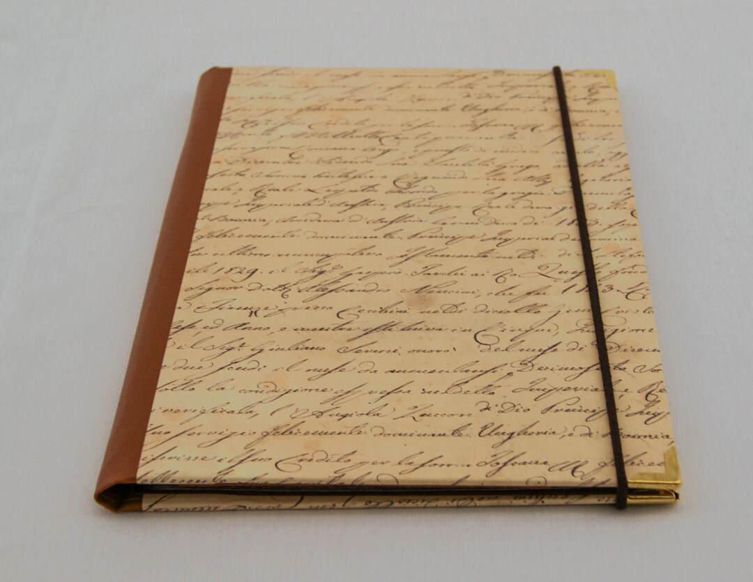 Customizable Folder or Writing Folder in A3, A4, A5 or A6; ANTIQUE FONT ...