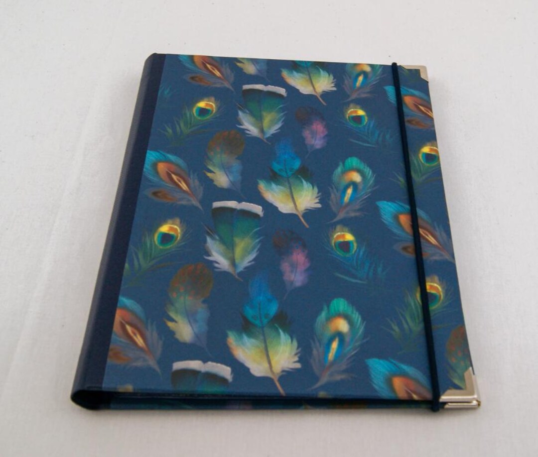 Personalizable Folder or Writing Folder in A3, A4, A5 or A6; PEACOCK ...