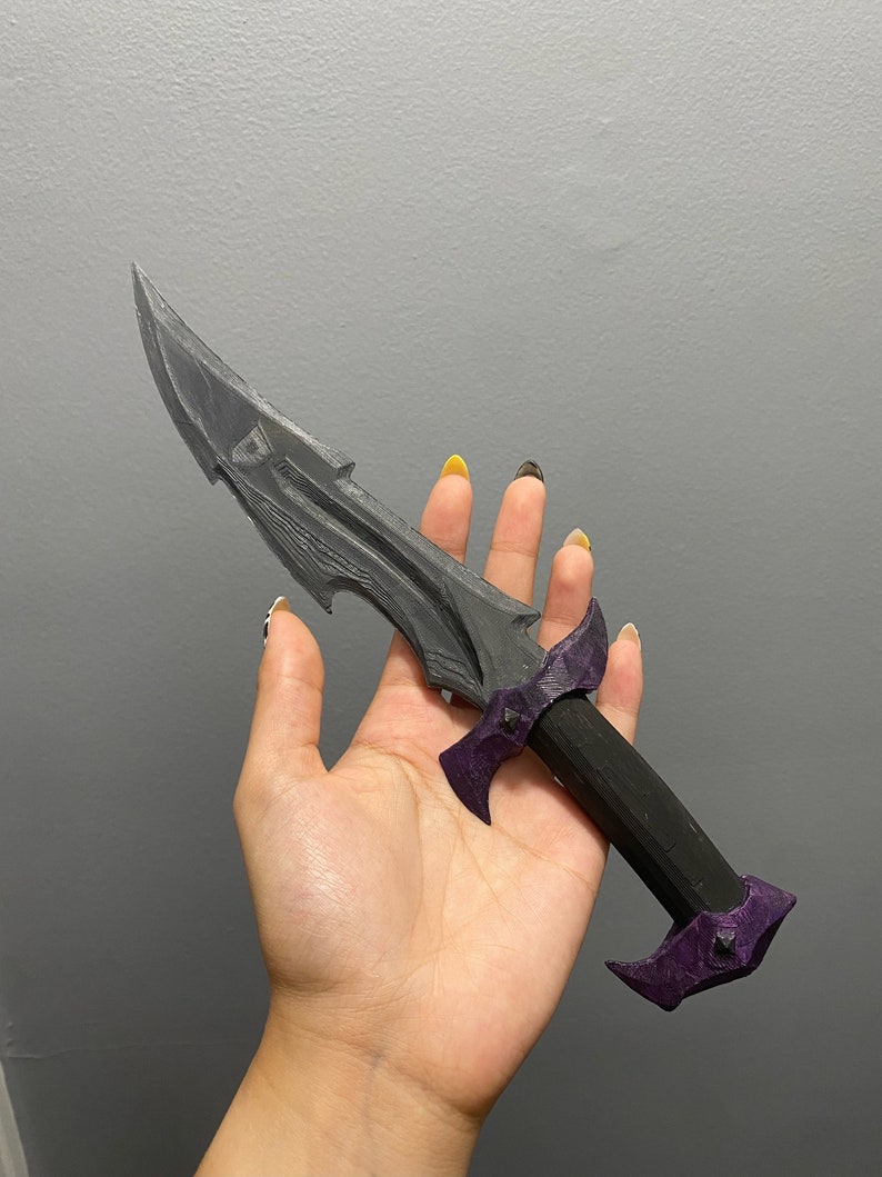 Valorant Reaver Knife Model Valorant Weapon Cosplay Prop - Etsy