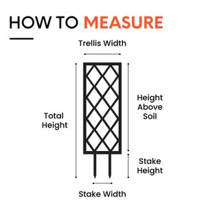 Lattice Indoor Plant Trellis (3 Sizes for 2-6" Pots) | Mini & Small ...