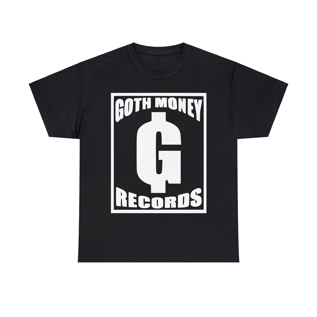 Goth Money Records OG Box Logo T-shirt GMR Wear Merch Cotton Tee Shirt ...