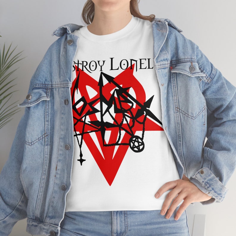 Destroy Lonely No Stylist Opium Merch Heavy Cotton Tee Shirt - Etsy