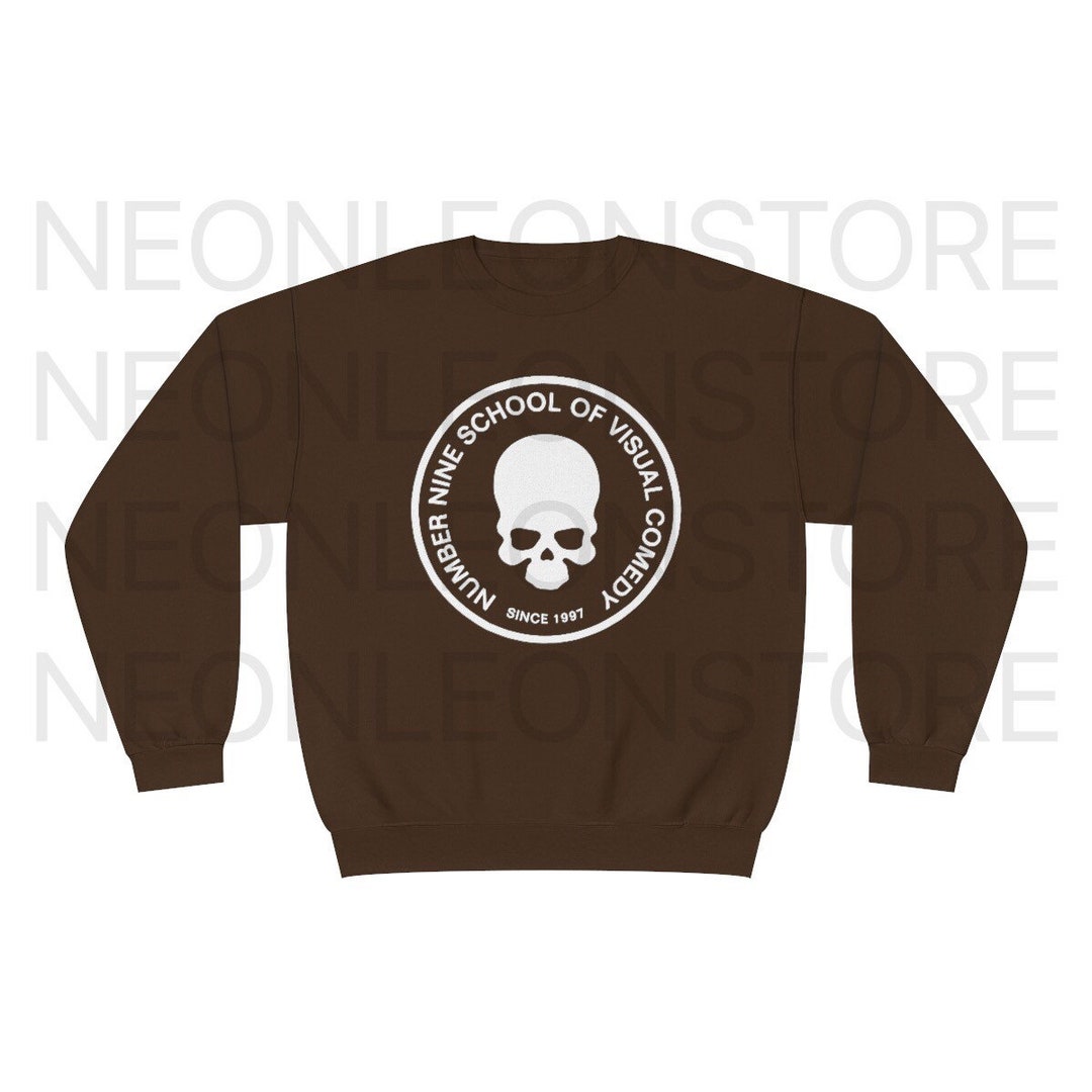 Number Nine School of Visual Comedy Crewneck Sweatshirt - Etsy