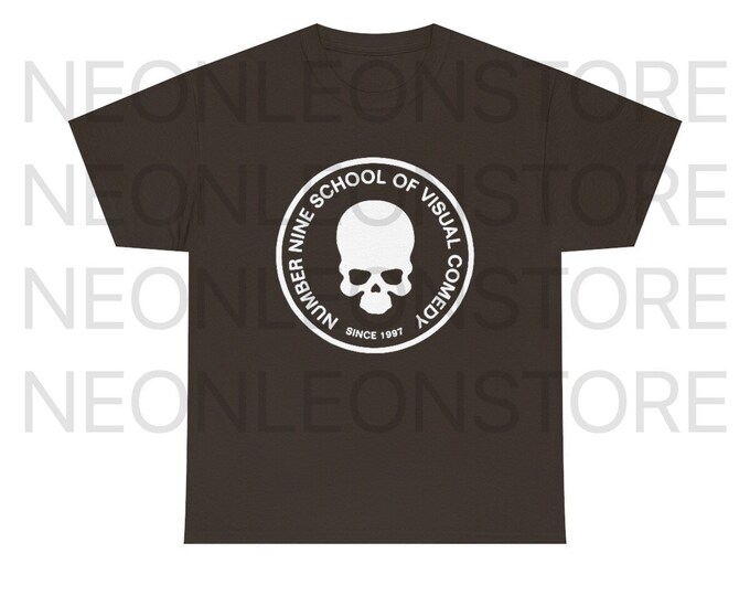 School of Visual Comedy Number Nine Heavy Cotton Tee Shirt - Etsy