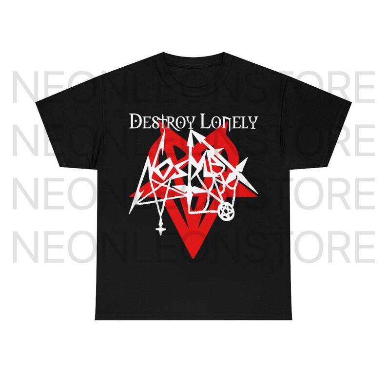 Destroy Lonely No Stylist Opium Merch Heavy Cotton Tee Shirt - Etsy