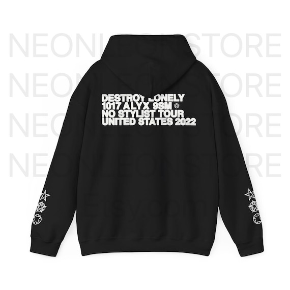 Destroy Lonely ALYX 2022 Tour Merch Hoodie ILCK No Stylist Destroy Lonely ALYX 2022 Tour Merch Hoodie ILCK No Stylist