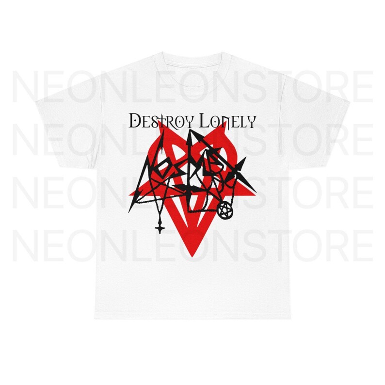 Destroy Lonely No Stylist Opium Merch Heavy Cotton Tee Shirt - Etsy