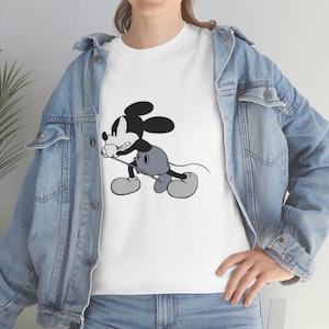 Number Nine Mickey Tee Shirt Front Print Only - Etsy