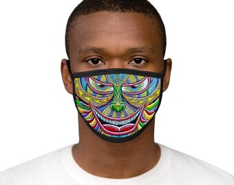 Trippy Rave Mask - Etsy