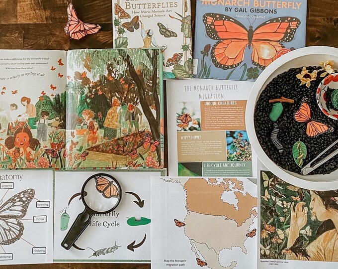 Monarch Butterfly Migration Mini Unit Study - Etsy