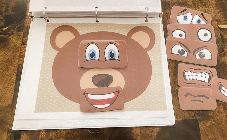 Toddler Learning Binder/busy Book - Etsy