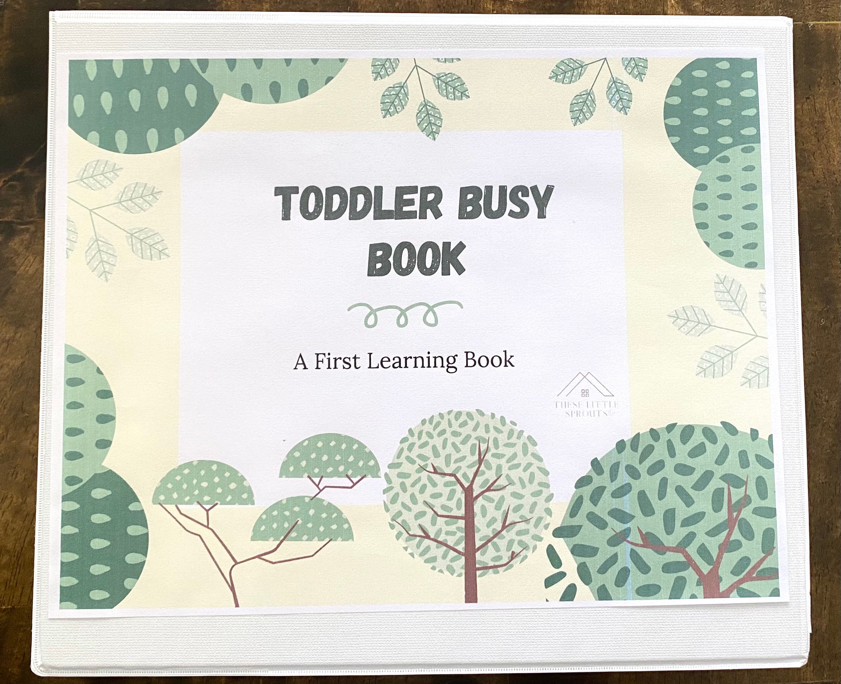 Toddler Learning Binder/busy Book - Etsy
