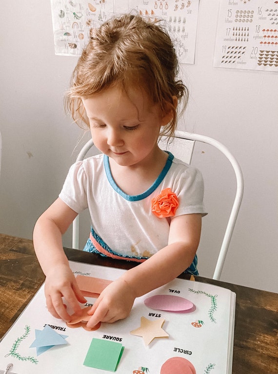 Toddler Learning Binder/Busy Book | Etsy