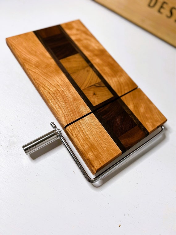 Personalized Handmade Cheese Slicer Hardwood and Exotic Wood - Etsy