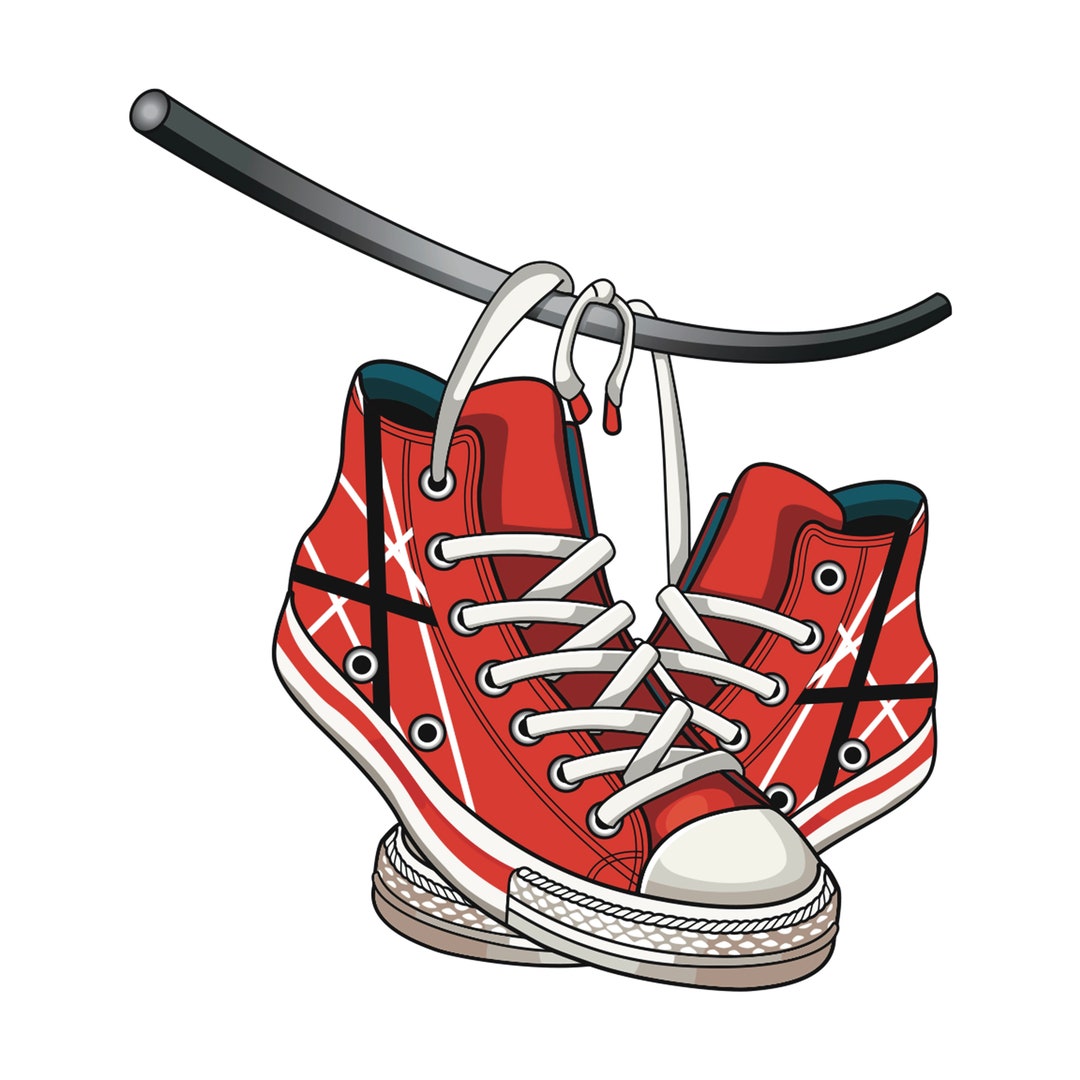 Eddie Van Halen Shoes 5150 Sticker FREE SHIPPING - Etsy Canada