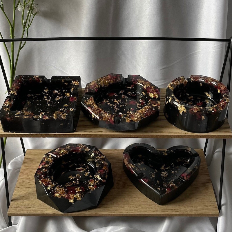 Resin Ashtray - Etsy