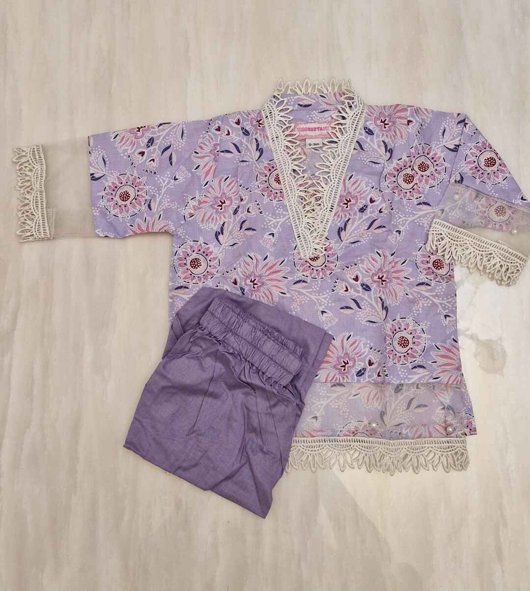 Lilac Circle Mother Daughter - Etsy